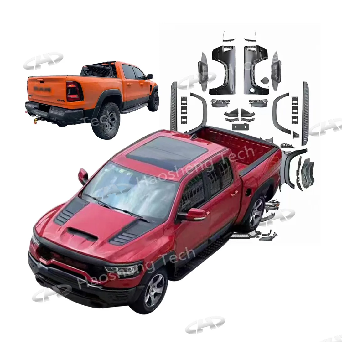 Factory Bodykit For RAM 1500 2019-2023 Upgrade to TRX Auto Body System ...