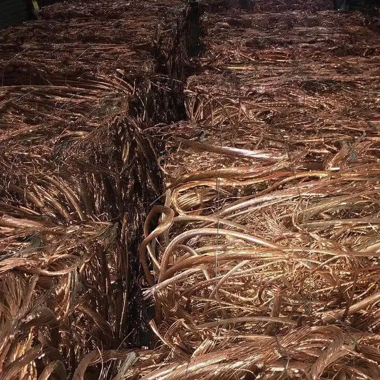 Copper Wire Of Peeled Cable 99.7-99.99% High Purity Copper Scrap Copper ...