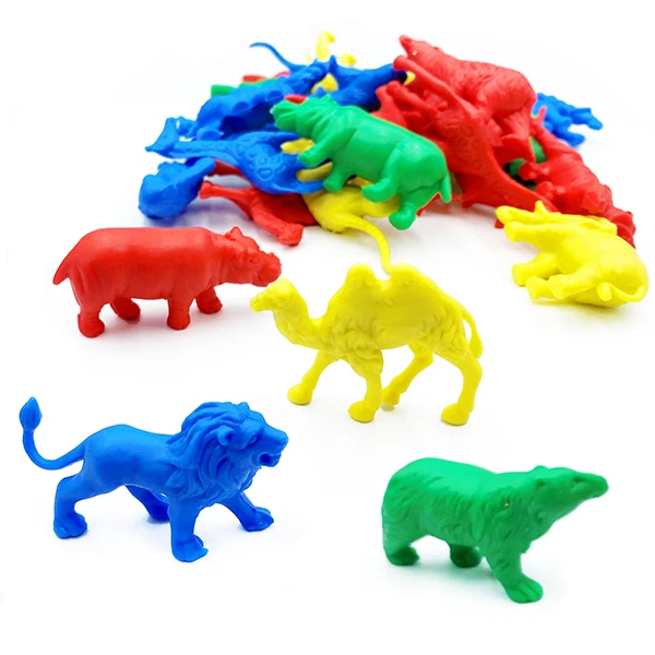 120 Pcs Wild Animal Counters to Help With Maths| Alibaba.com