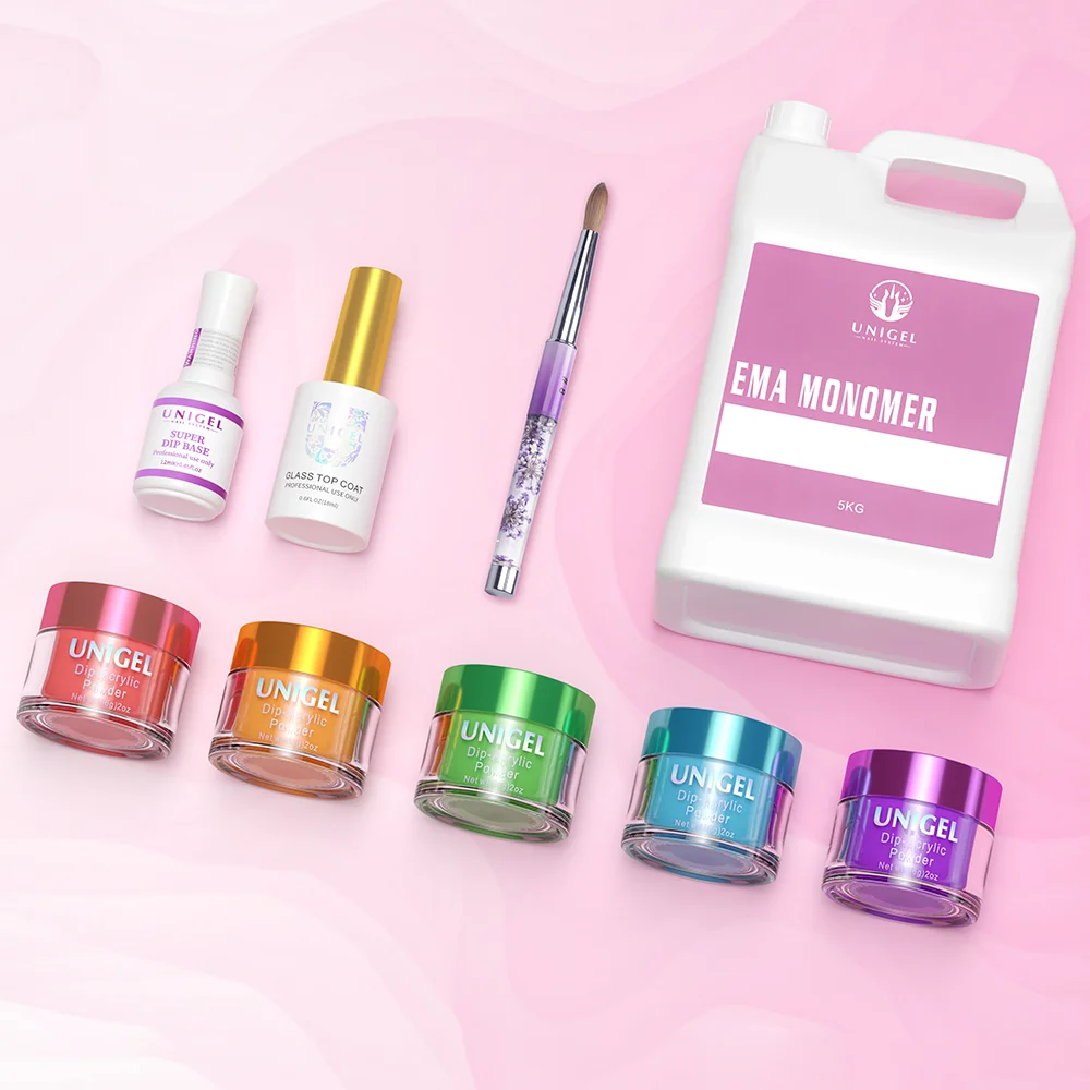 UNIGEL Customized Popular 2IN1 Acrylic Powder Matching Colors to Dip ...