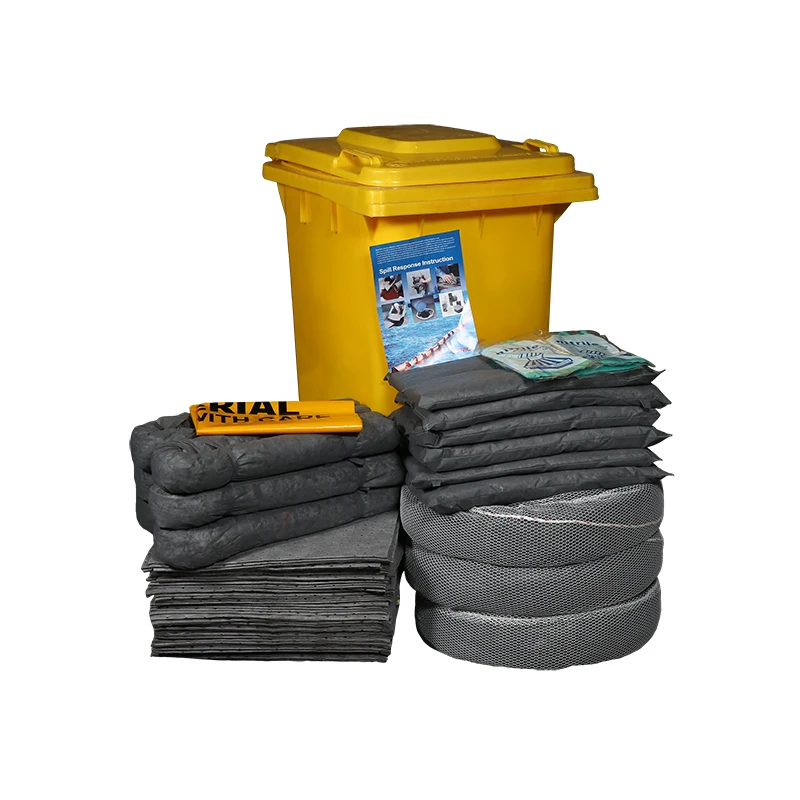 120l Multiple Use Universal Spill Kit Containment Kits For Industrial ...