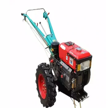 Farm Mini 2wd Wheeled Walk-behind Tractor 15hp 18hp 20hp Two Wheel ...