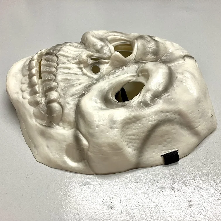 Halloween Pvc Skull Mask Full Mask Scary Horrible Horror Freaking Panic ...