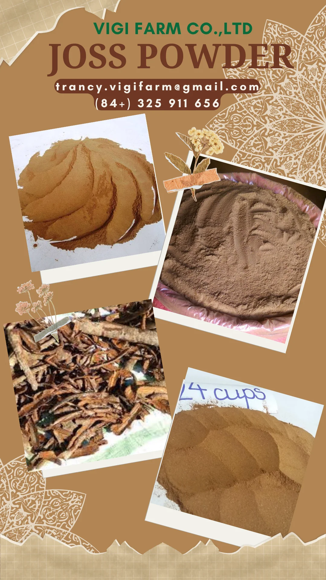 Selling Large Quantities JOSS POWDER From Vietnam of Incense Making ...