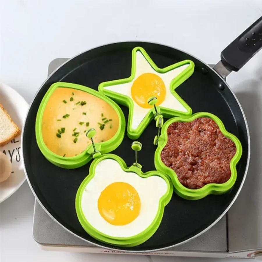 Lovely Shaped Silicone Egg Frying Mold With Oem/odm Service At Factory ...