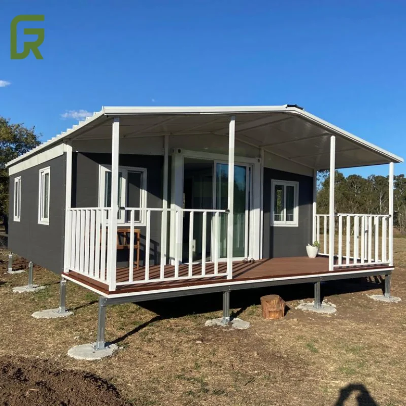 Expandable Container Houses Prefab 20Ft 40Ft House Luxury Prefabricated ...