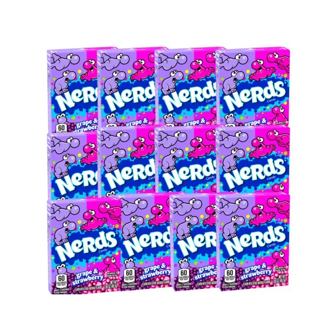 Nerds Very Berry Gummy Clusters Candy - Buy Nerd Rope Rainbow Candy Box ...