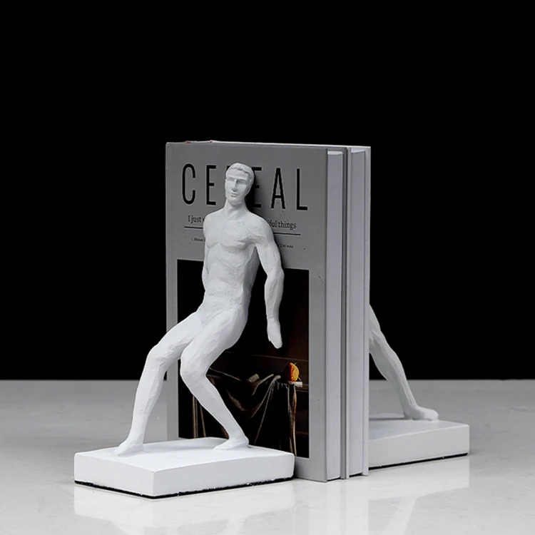 Evelyn Custom Statue Resin Bookends - Creative & Stylish