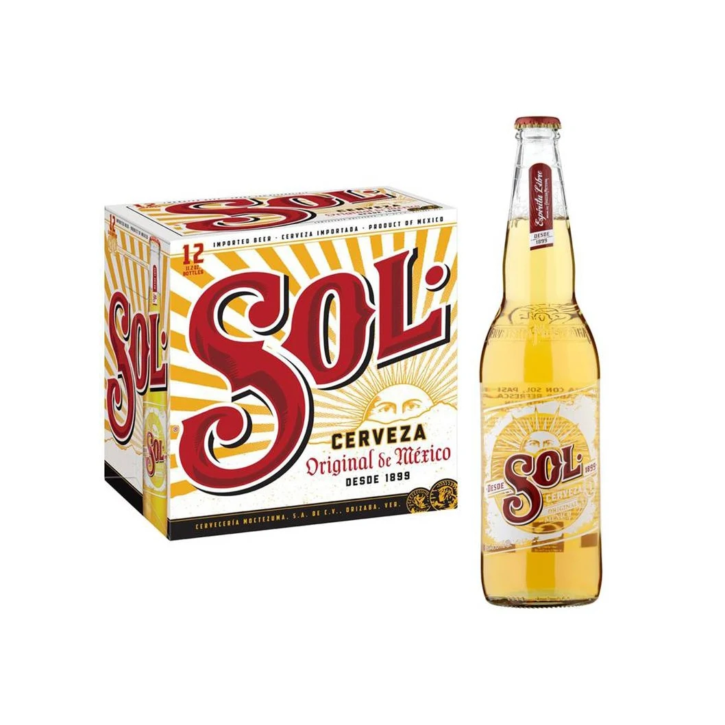Original Sol Extra Lager Beer 355ml - Buy Premium German Beer Sol 500ml ...
