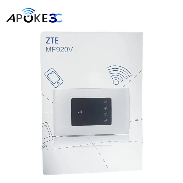 Zte 4g Lte Hotspot Mf920พกพา2000mah B3/7/28/40 Mf910 Mf920u Mf920v ...
