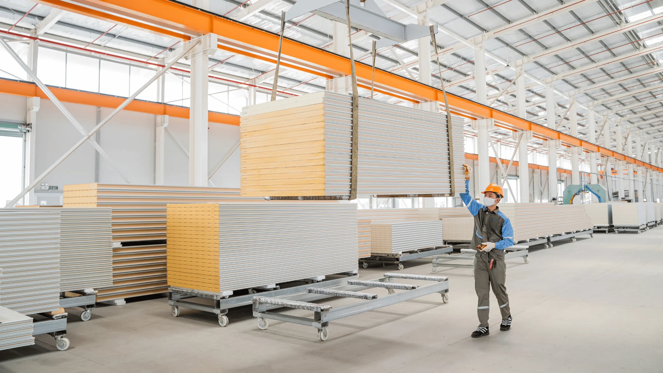 Prexs Internal Wall Panels - Lightweight & Fire-resistant