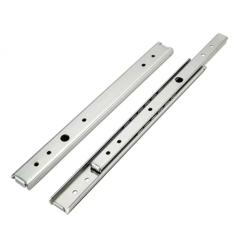 20-wide Two-section Steel Slide Rail Light Two-section Steel Ball Slide ...