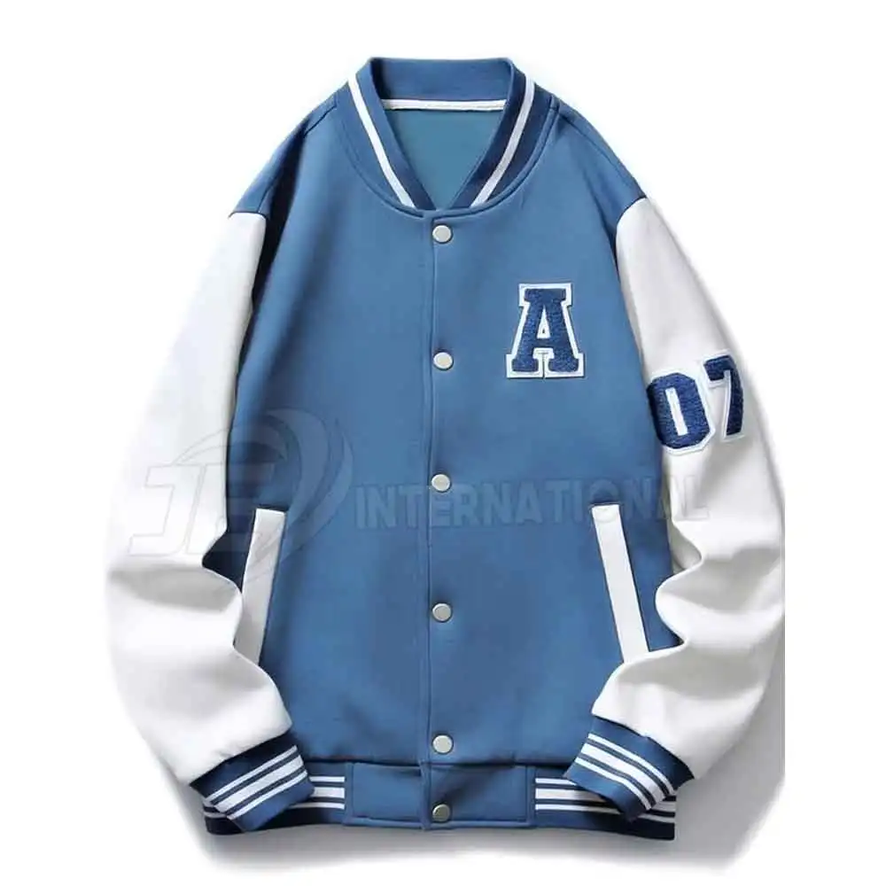 Men Plain Blank Letterman Jackets Customized Wholesale Men Custom ...