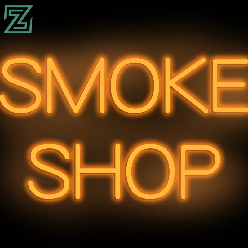 New Design Custom Neon Sign Acrylic 12V LED Smoke Shop Neon Light Sign ...