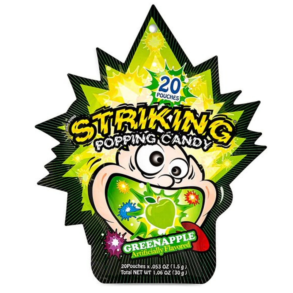 Striking Popping Candy Pineapple 15g - Soda Drink - Buy Striking ...