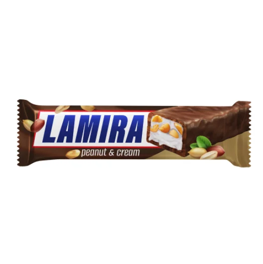 High Quality Lamira Chocolate Bar Filled With Cream And Peanut At Low ...