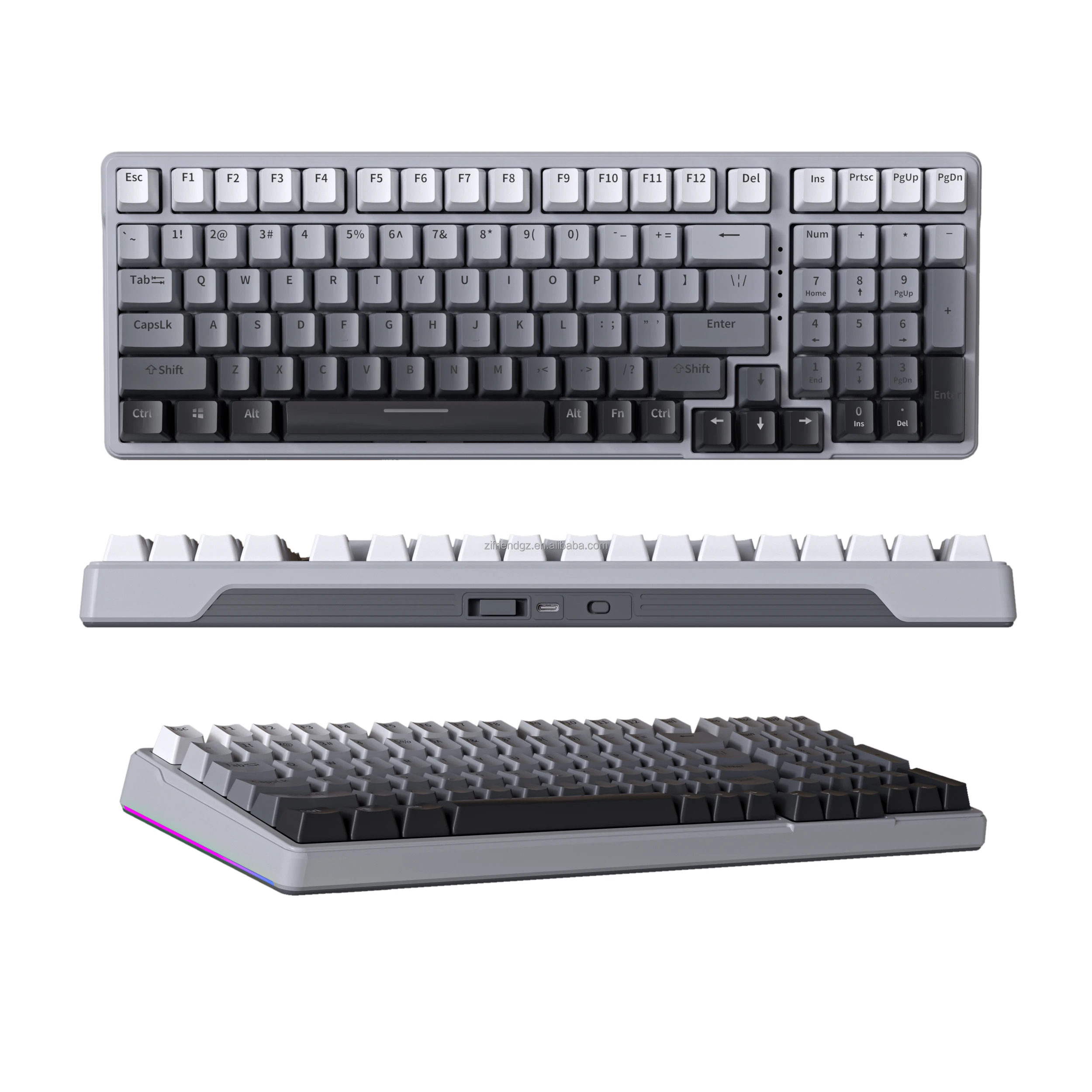 ZIFRIEND ZT99 TLK Custom Keyboard Kit - Gaming Keyboard OEM