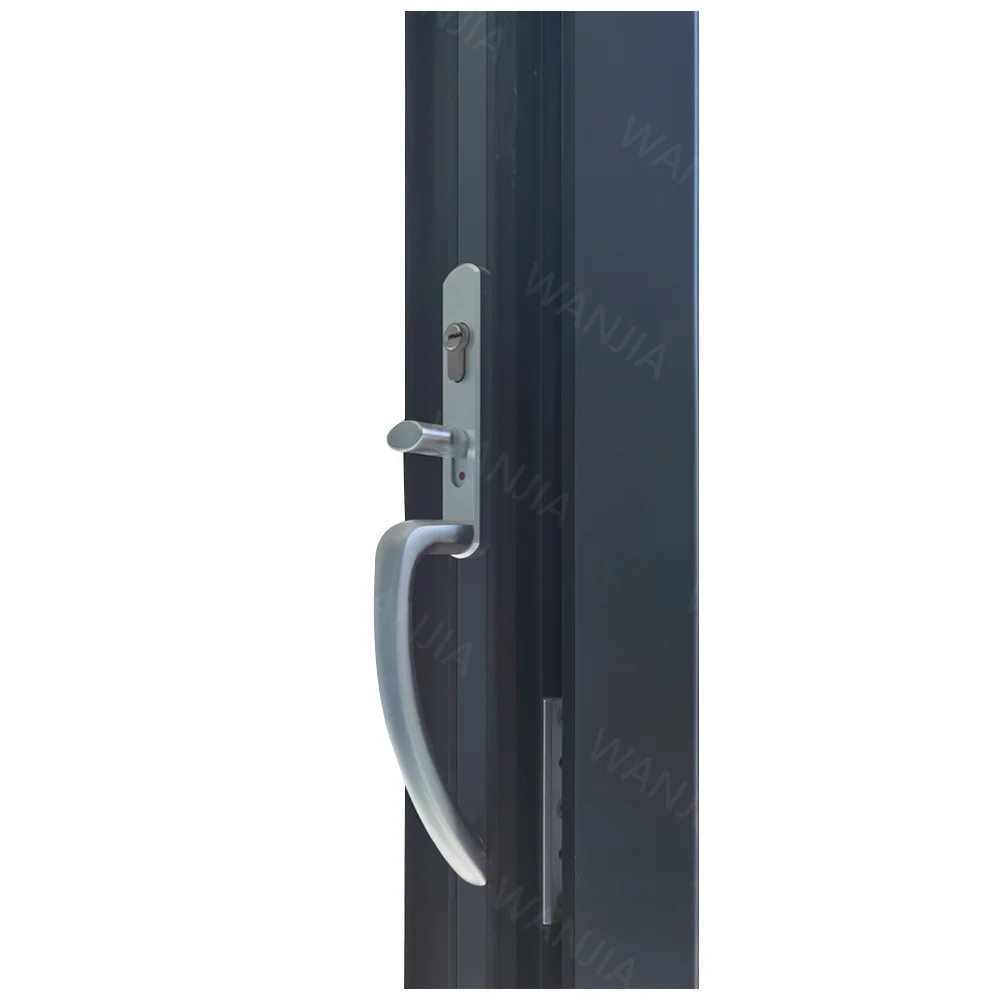 Aluminium Customize Kitchen Bi Fold Window Vertical Top Folding Glass ...