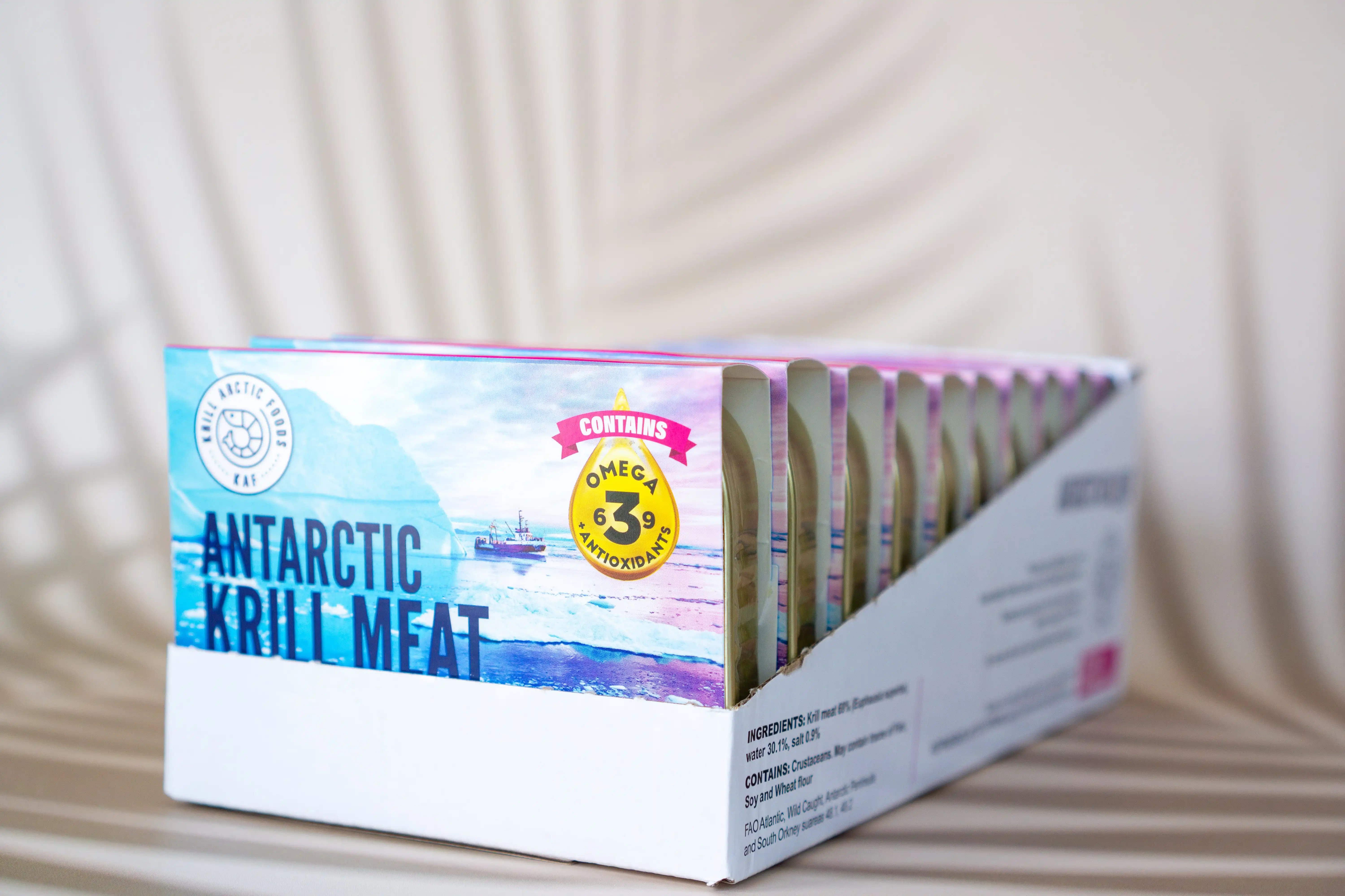 High Protein Wild & Sustainably Caught Canned Antarctic Krill Meat For ...