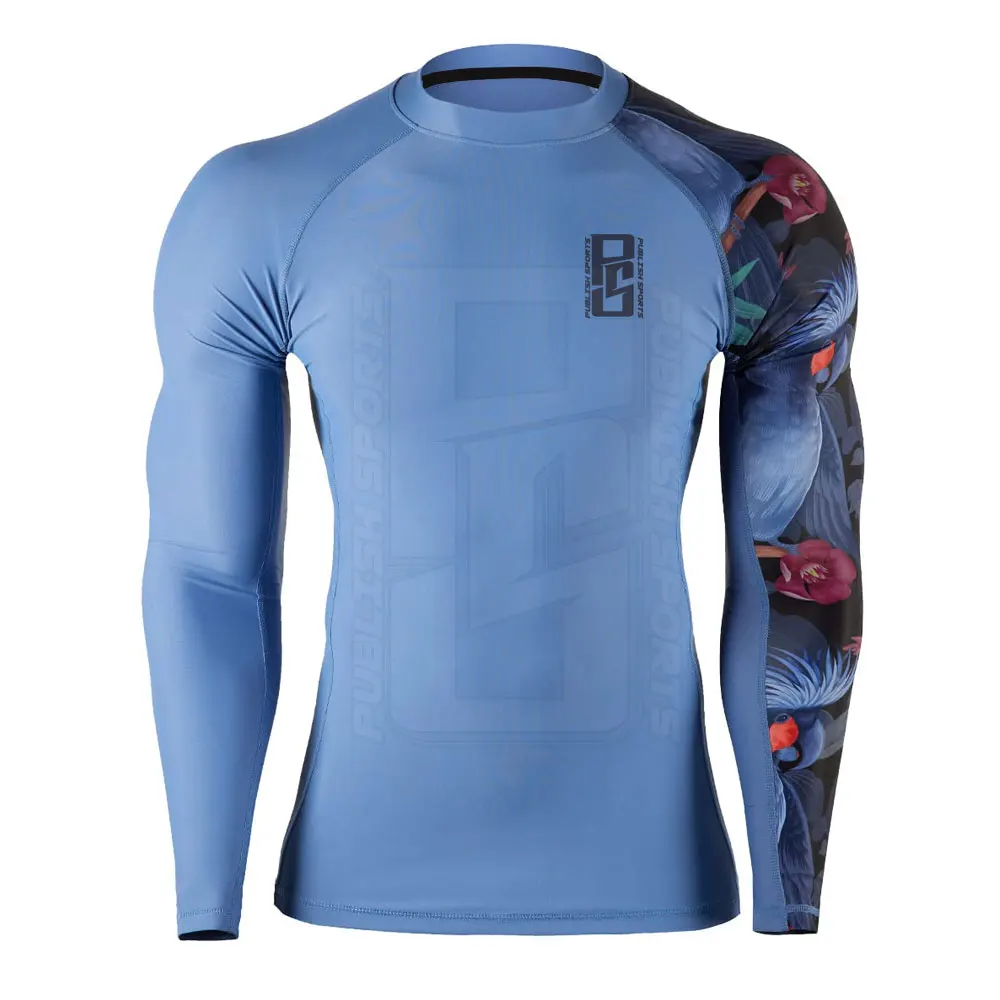 Rash Guard Short Sleeve Full Cropped Gym Swimming Fight Private Label ...