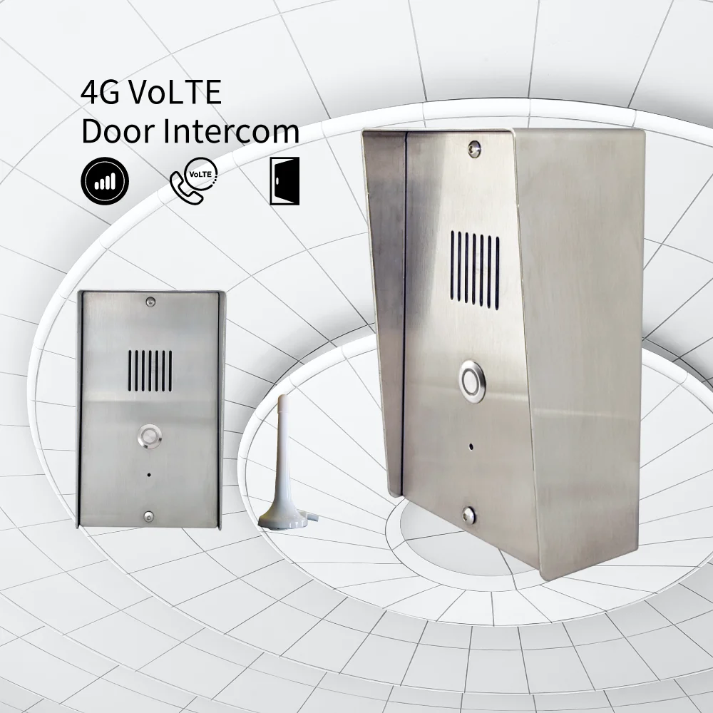 4g Volte Wireless Audio Intercom With Access Control Video Intercom Buy Mobile Access Control
