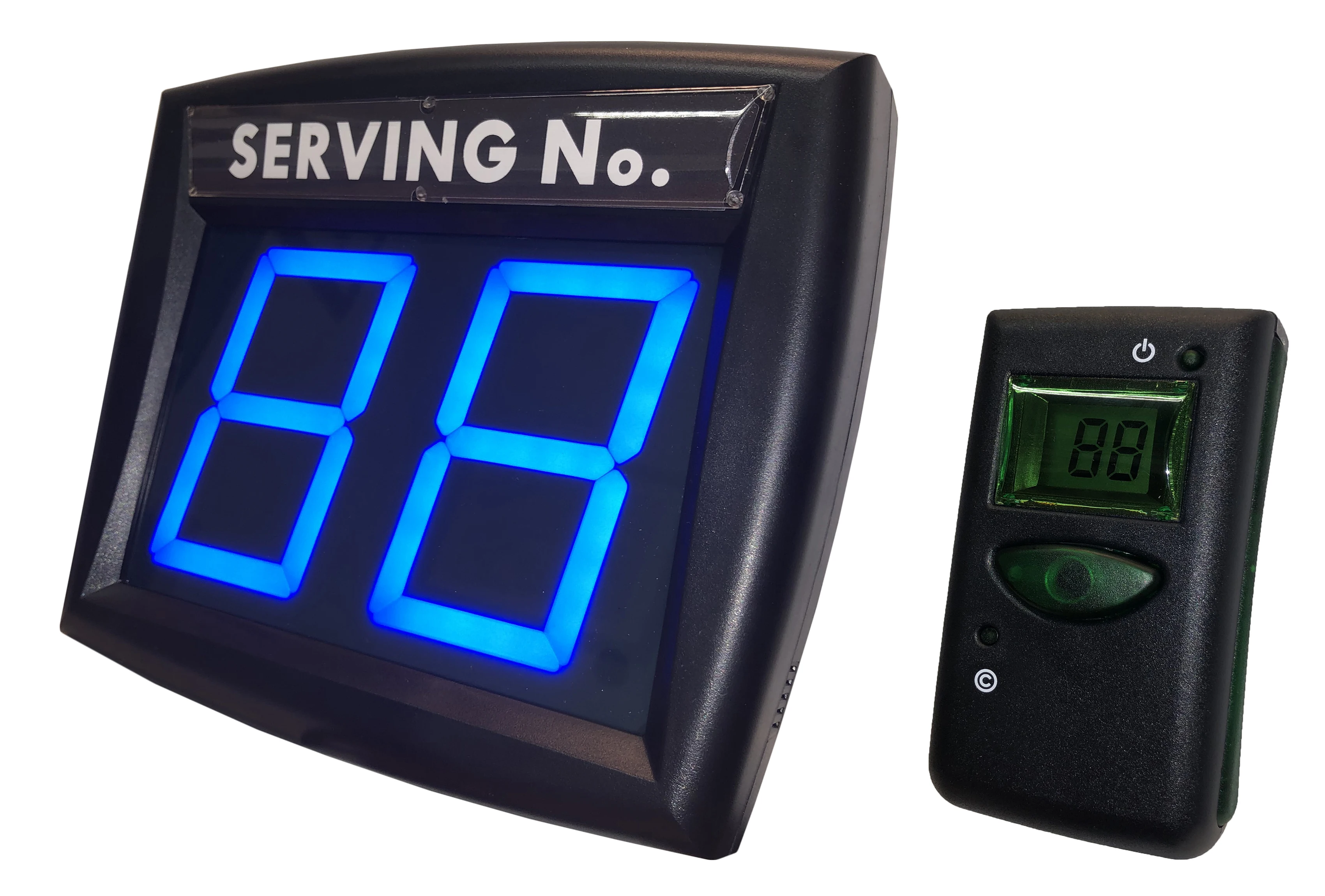 Kit Wireless Remote Call Queue Number Display Remote Control+dispenser Queuing Management System ...