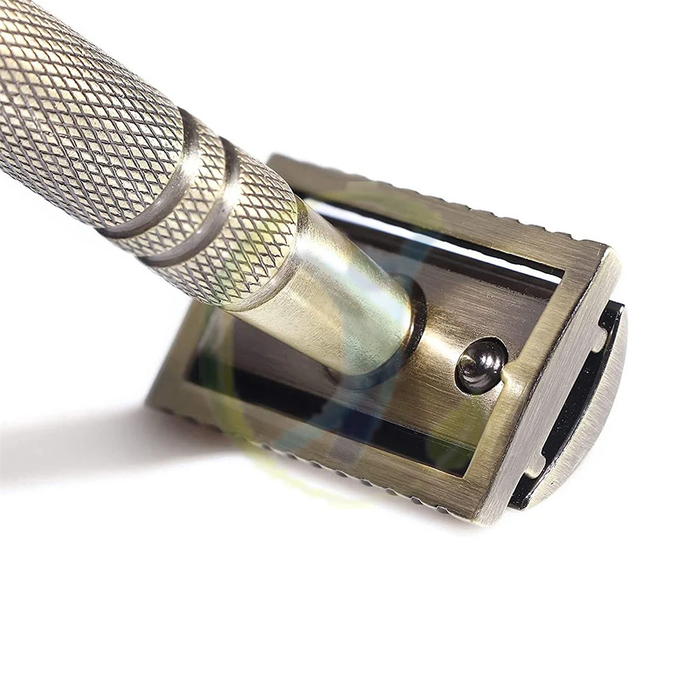 New Custom Double Edge Personal Safety Razor Replaceable Blade Safety ...