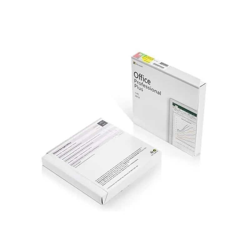 Genuine Office 2019 Professional Plus Dvd Full Package 12 Month ...