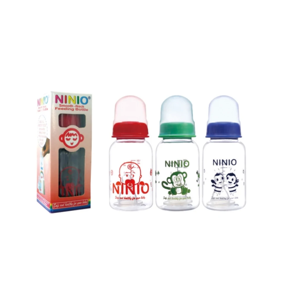 Ninio Bestseller Small Baby Milk Bottle 240ml Capacity Wide Neck Anti ...