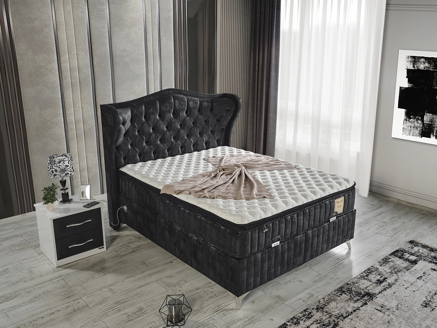 Best Quality Nemo Remote Controlled Base Set Bed And Base Set Bedroom ...