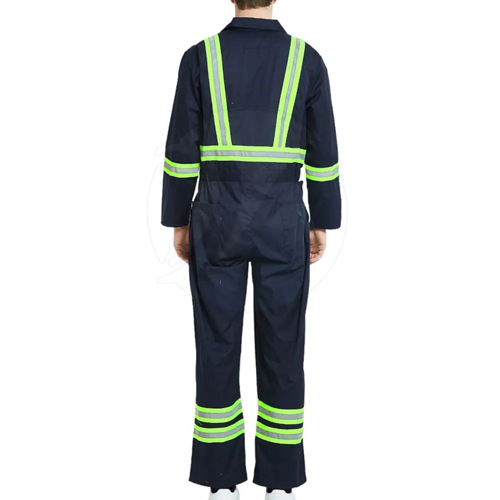 New Design Custom Made Safety Coverall High Visibility Reflective Work ...