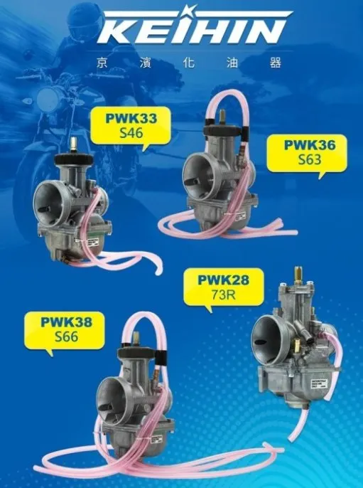 Keihin PWK Series Carburetors - Made in Japan for Off-road