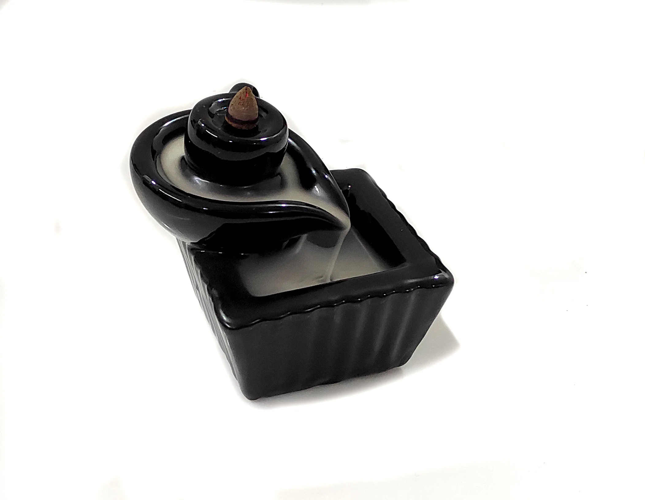 Alibaba.com: Round Shivling Shiva Smoke Fountain, Ceramic Backflow ...