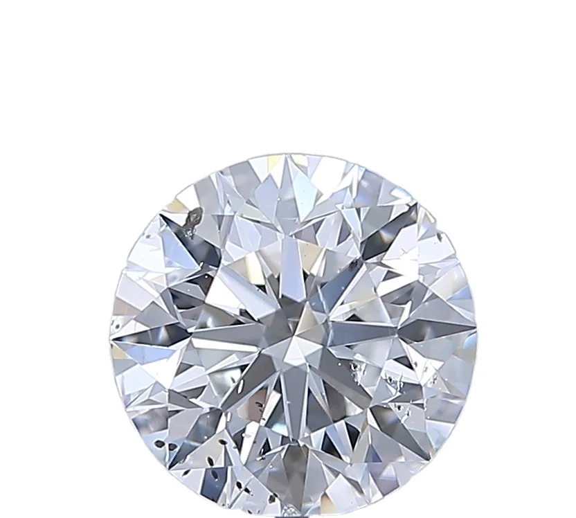 2.00 Carat D Color Si2 Clarity Round Brilliant Cut 100% Natural Loose ...