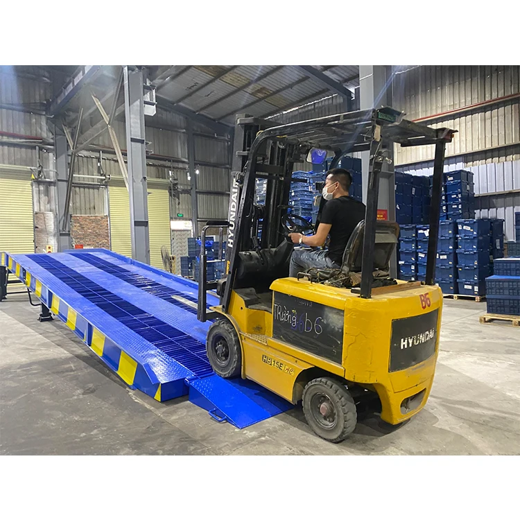 Vramp-10t-g Portable Container Ramp High Class Anti Slip Truck Ramp ...