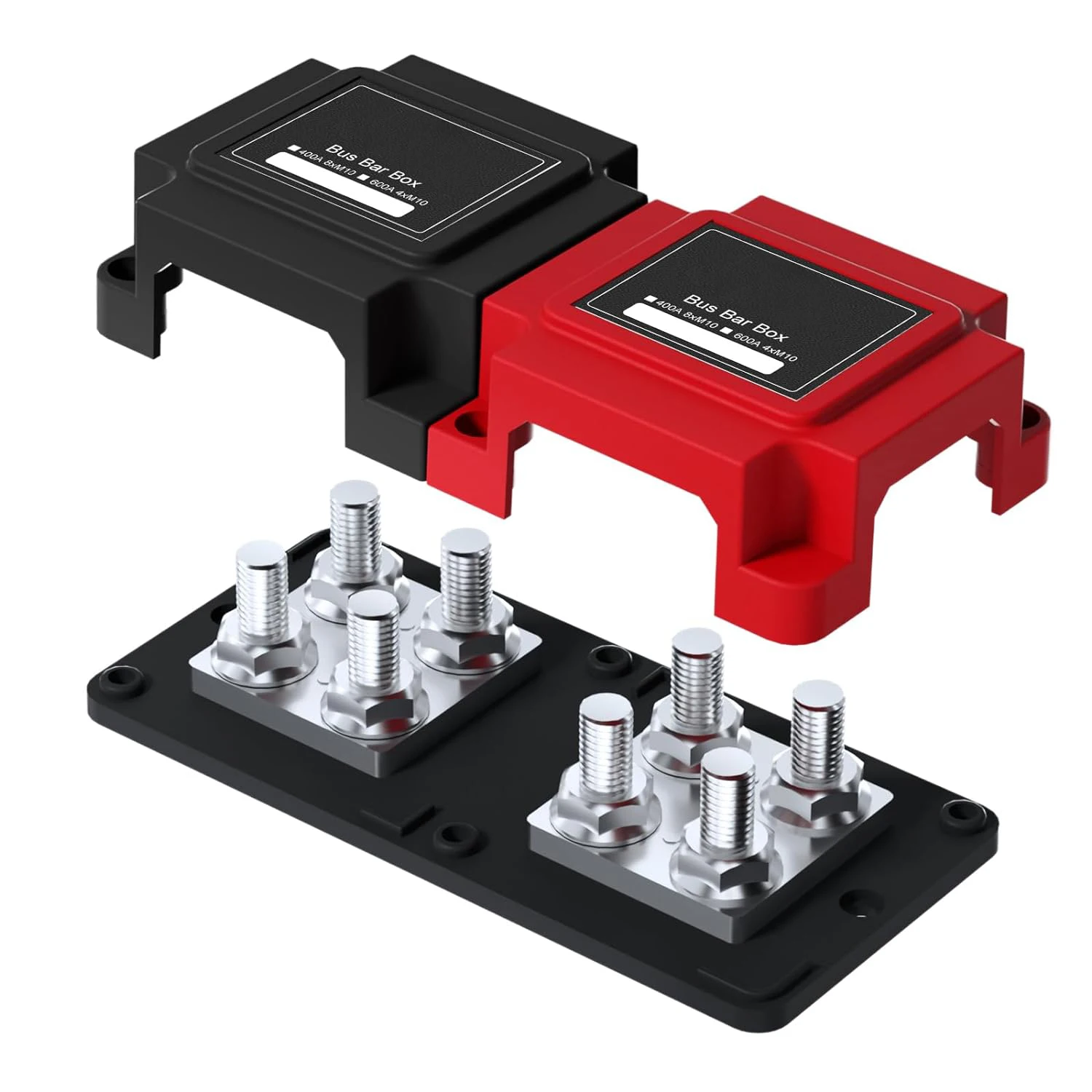 Heavy Duty 400a 48v Bus Bar Power Distribution Block Ground Busbar Box ...