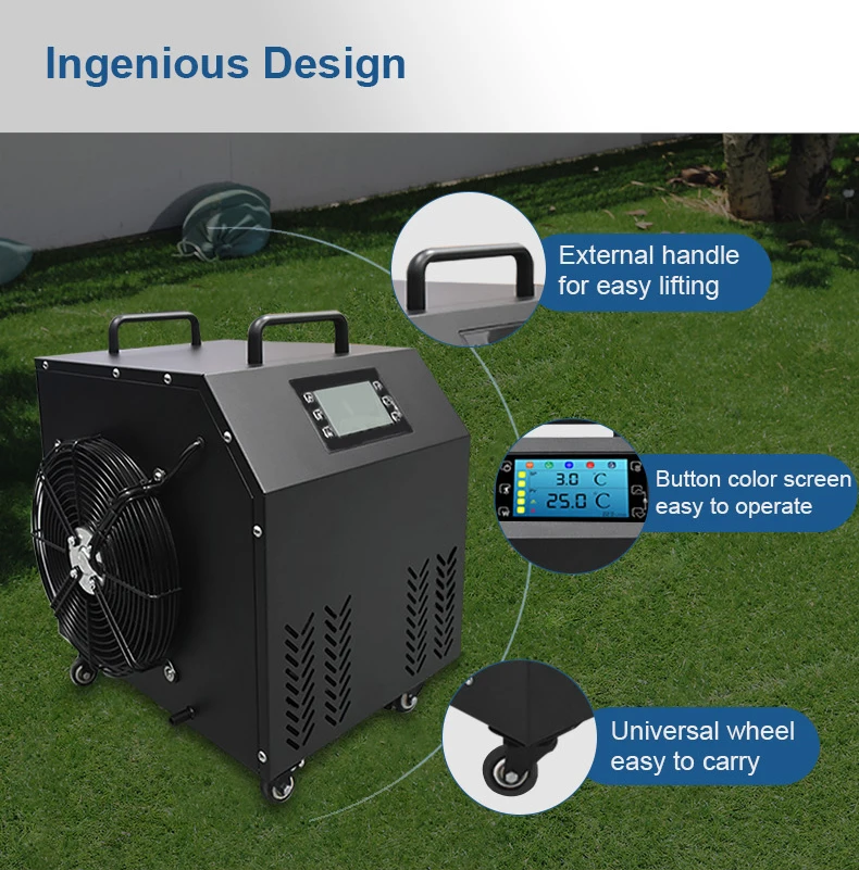 Portable Ice Plunge Bathtub Chiller Tub Outdoor Indoor Cold Plunge Ice ...