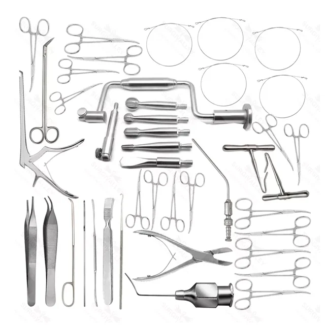 BCI Basic Craniotomy Instrument Set of 98 Pcs - Durable & Versatile