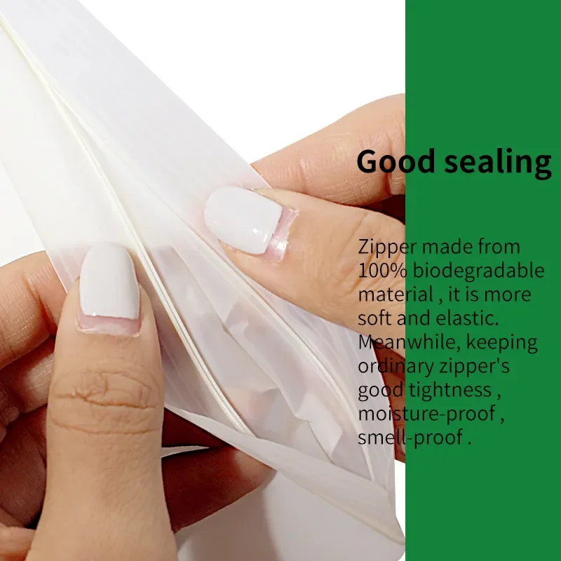 ZOOOM Customized PLA+PBAT Eco-Friendly Compostable Bags