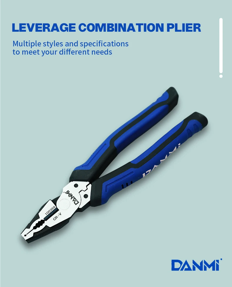 DANMI Professional Quality Hand Crimping Pliers - Cutter Stripper