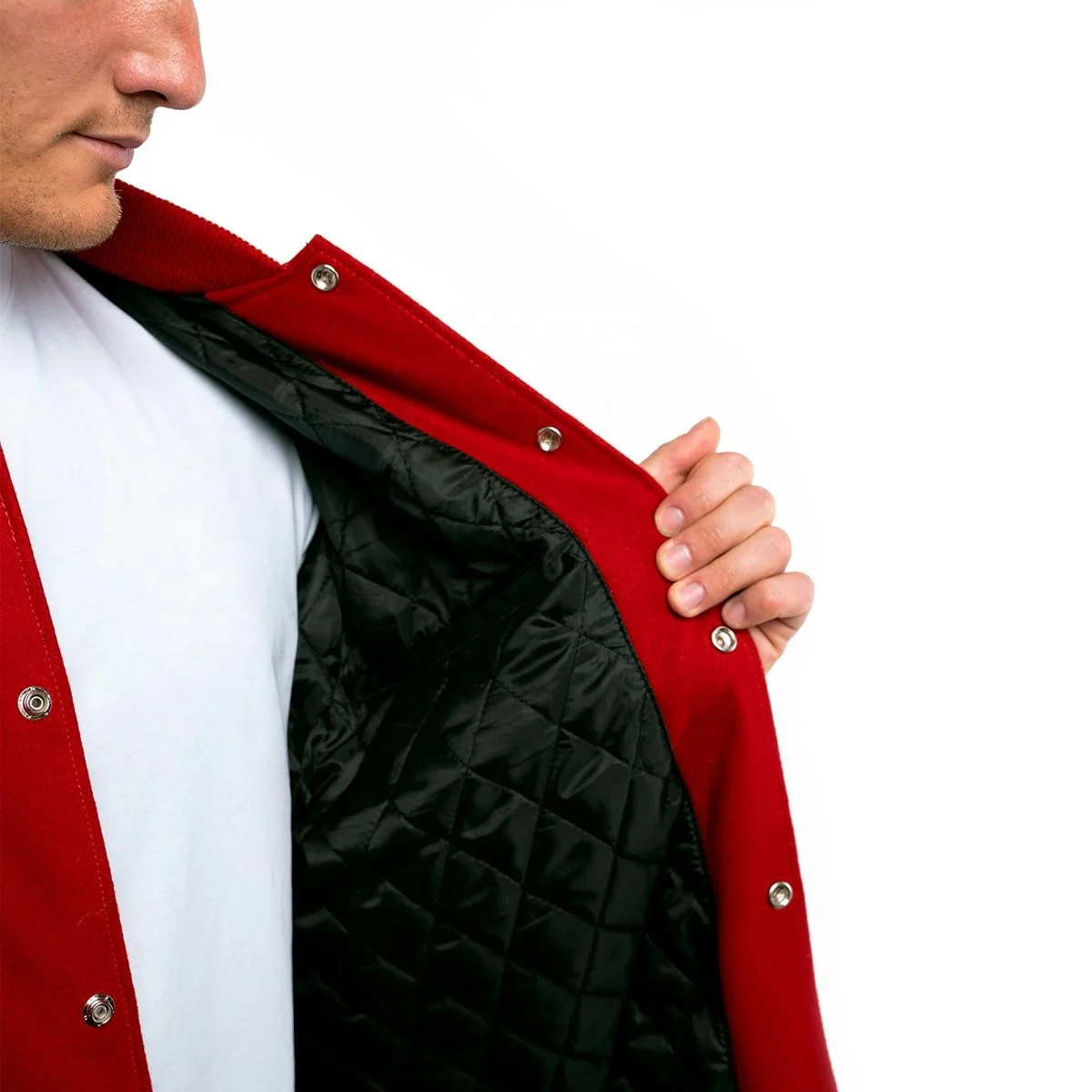 High Quality Varsity Jacket Style Coat Custom Print Embroidered Custom ...