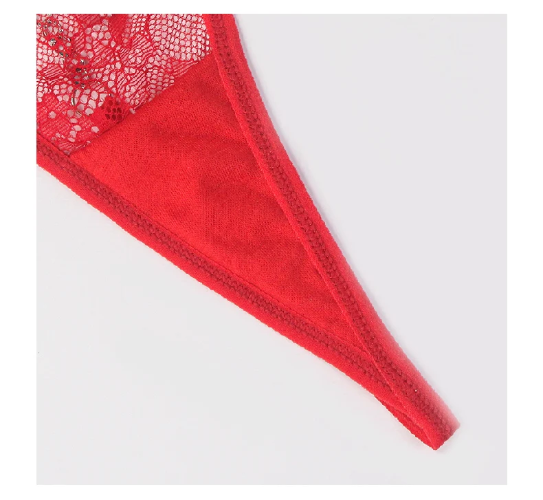 Womens Sexy Underwear Glitter Chain Thong G String Bottom Chain T-back ...