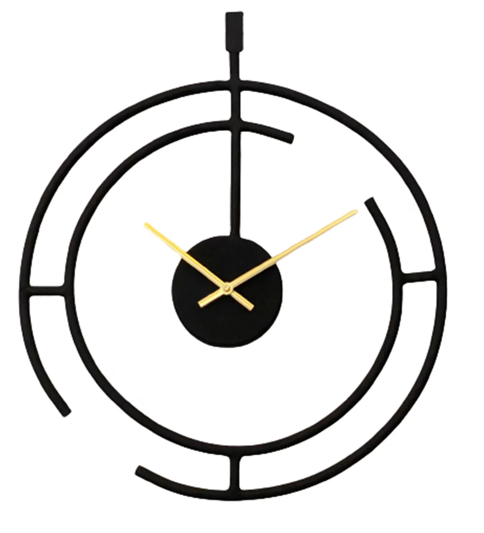 Buy Luxury Design Metal Analog Wall Clock With Customized Color And ...