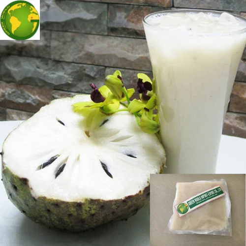 NEW 2023 FROZEN IQF SOURSOP PUREE FOR FOOD & BEVERAGE - FRESH TASTE IQF ...