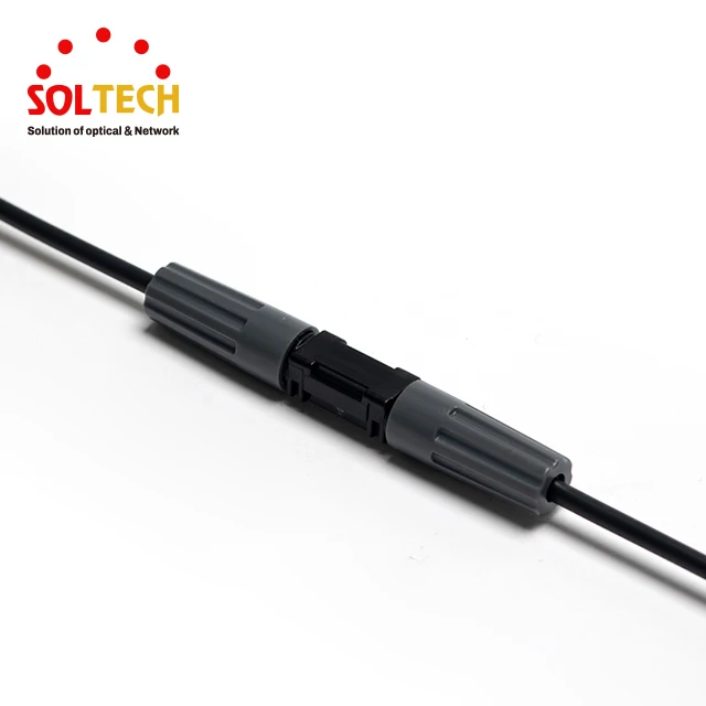 Soltech Indoor Closure For 3mm Ftth Drop Cable Intermediate Connection Solution Sol-220 Fiber ...