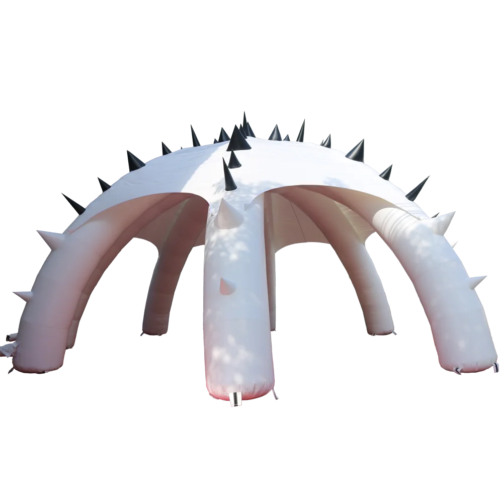 Custom Made Six-pin With Spikes Inflatable Spider Tent Inflatable ...