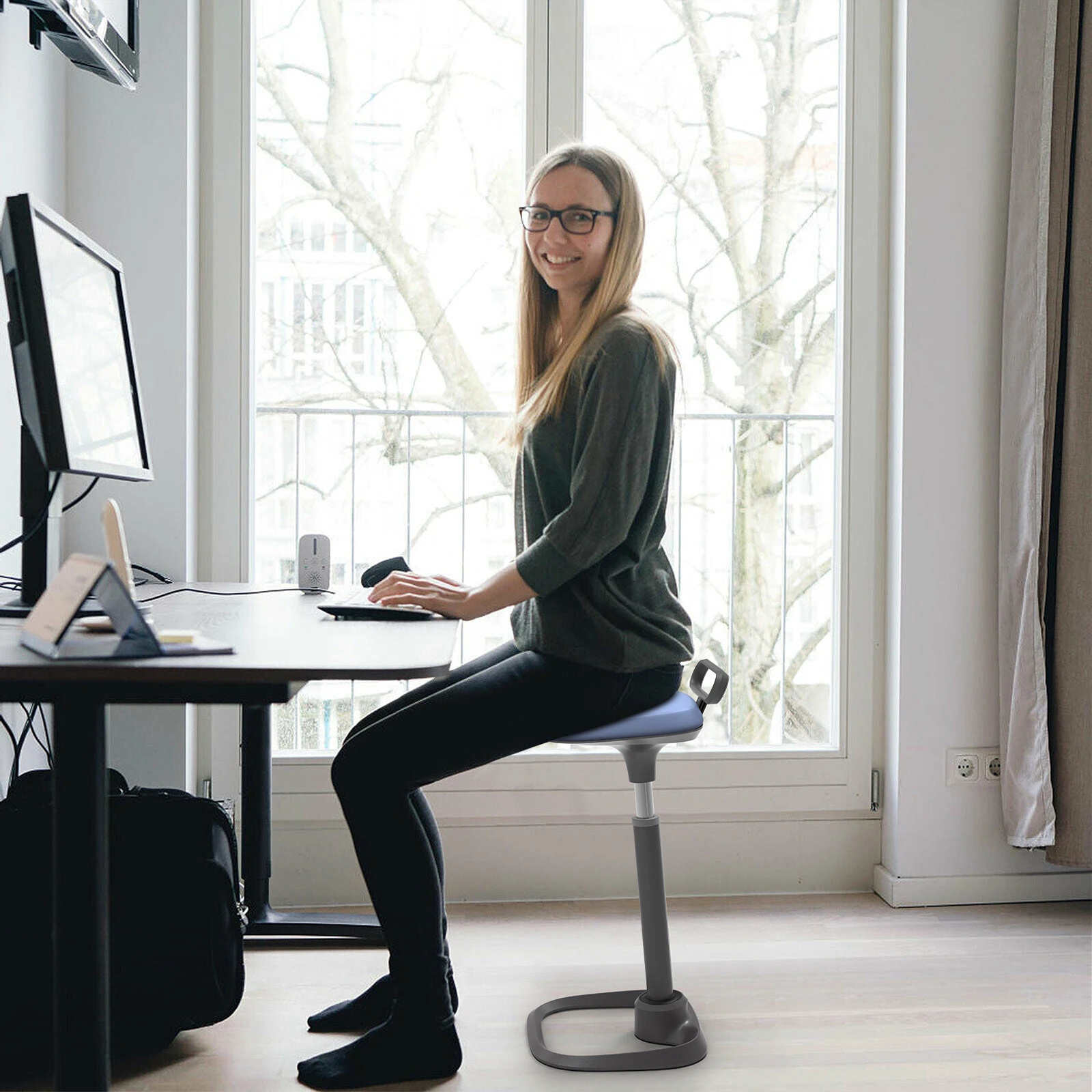 ZERO Standing Seat - Adjustable Sit Stand Stool by SEATWELL