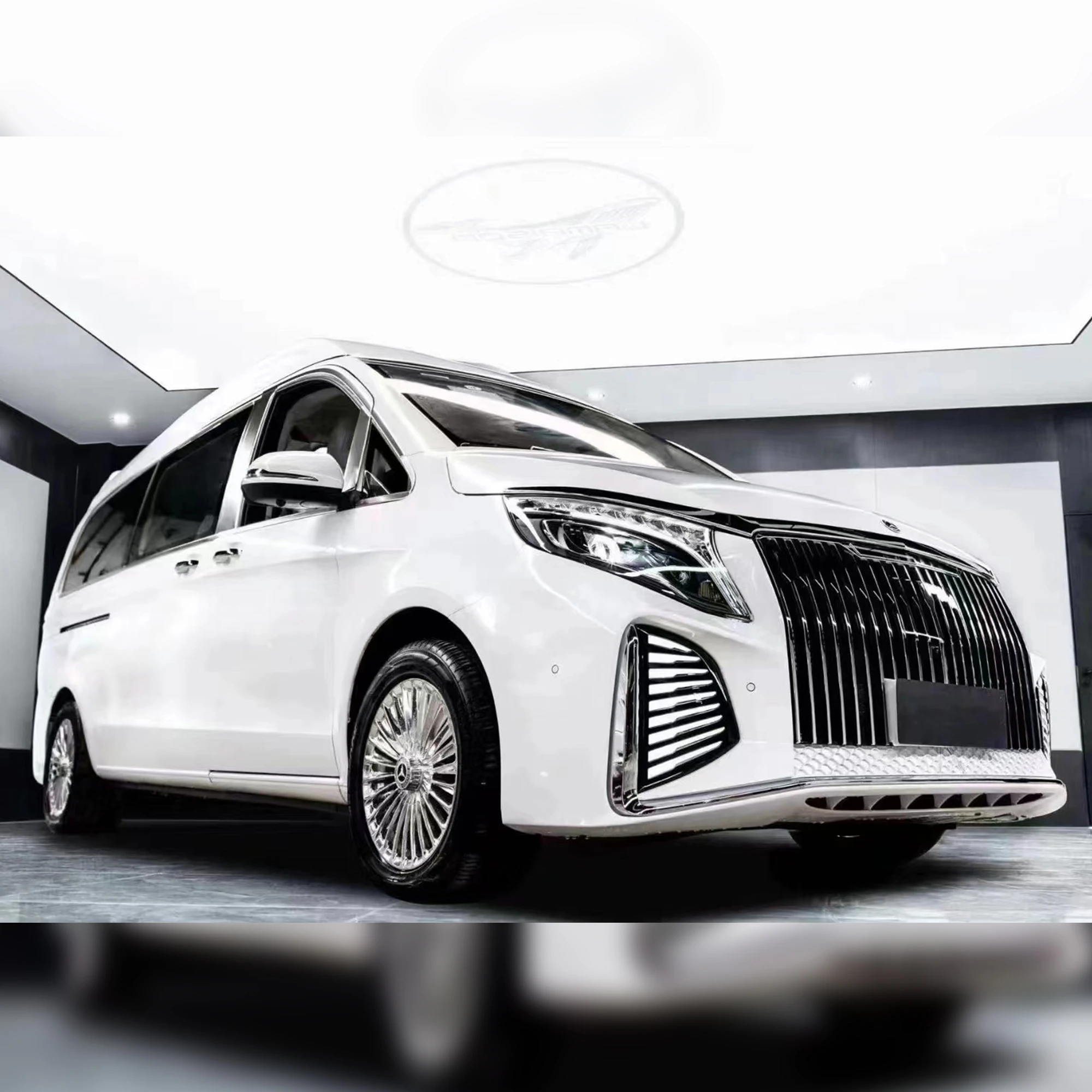 Vito 2024 Bumper Bodykit Mercy Facelift Mercedes Vito W639 V260 ...