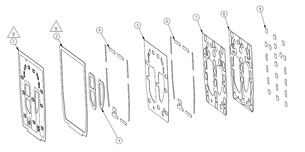 New Membrane Switch Mylar Metal Dome Adhesive Lgf Waterproof Custom ...