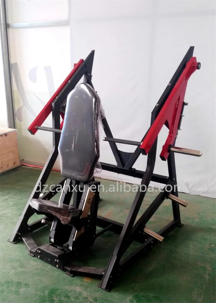 Commercial Plate Loaded Exercise Machine Strength Adjustable Chest ...